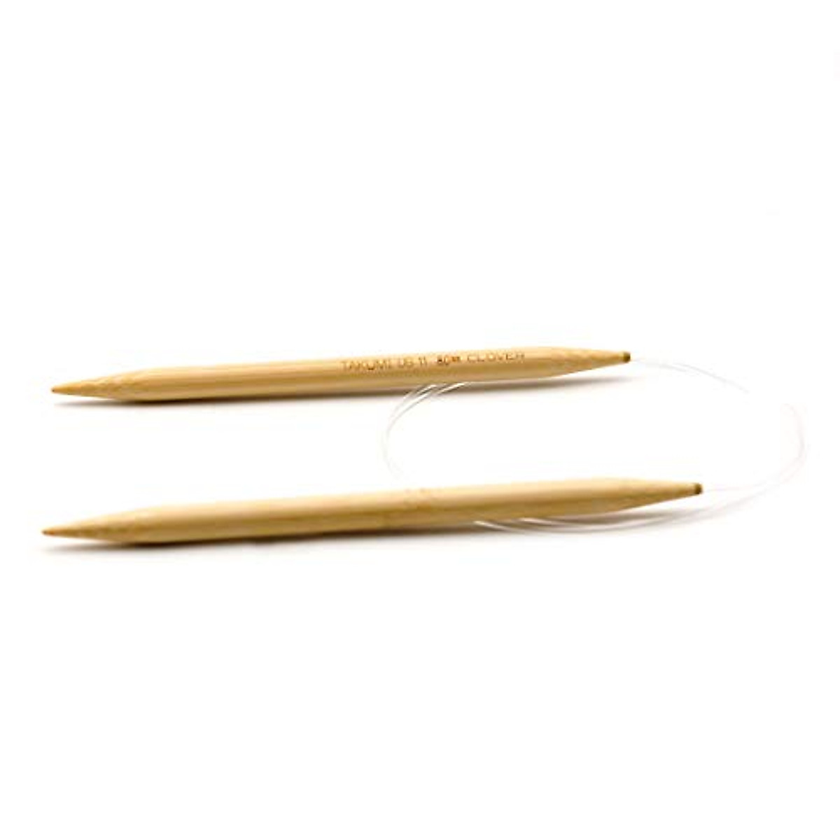 Clover Takumi Bamboo Circular 36-Inch Knitting Needles, Size 11