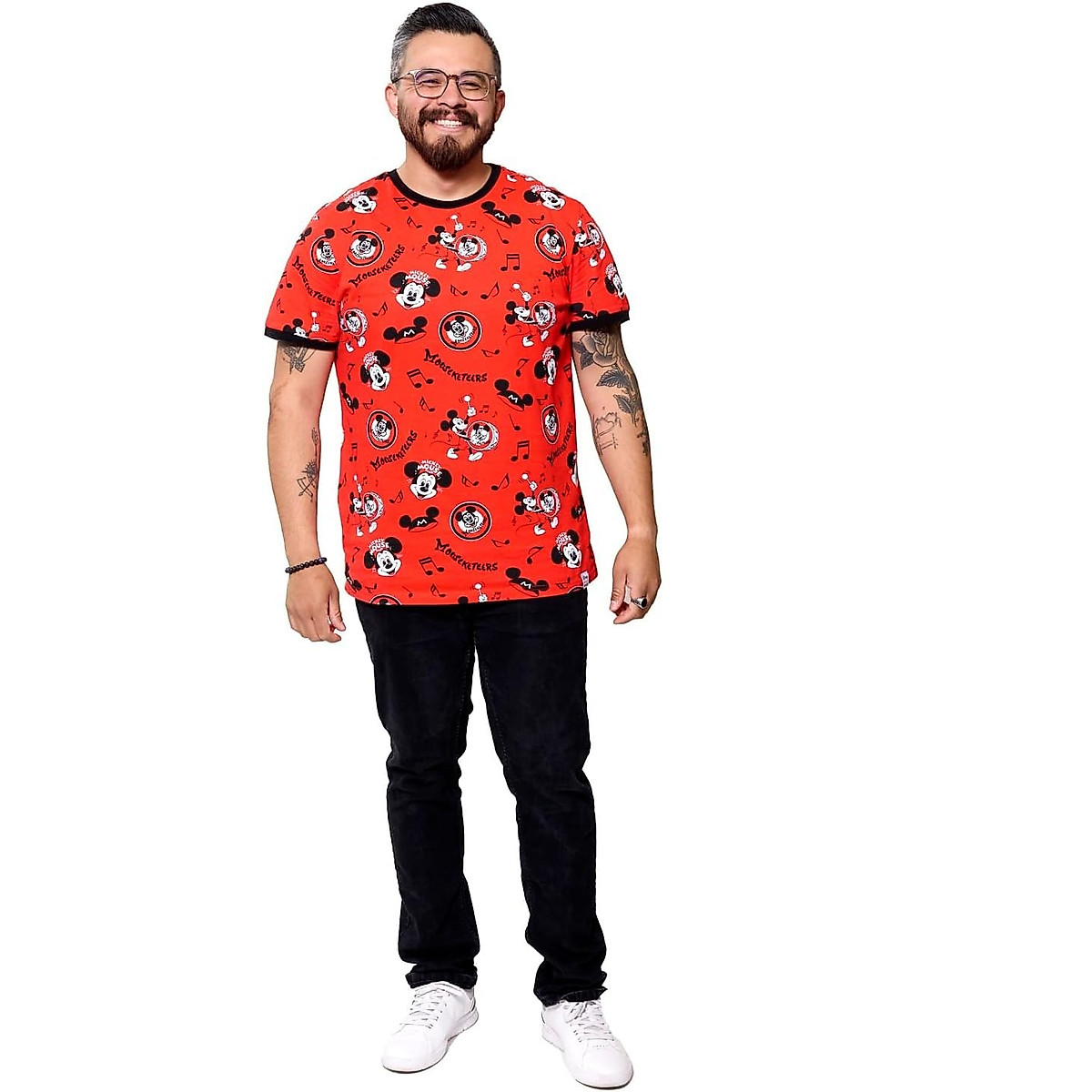 Loungefly Apparel: Disney 100th Mouseketeers Unisex Tee - Size Large