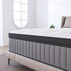 BedStory 12 Inch Twin Mattress for Kids - Ergonomic Hybrid Mattress for Lumbar & Hip Support - Pain-Relief & Spine Alignment - Fiberglass Free, CertiPUR-US Certified, 365-Night Trial