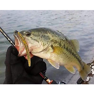 YOUHOT Fishing Lures Soft Bionic Bait 93PCS Set with Paddle Tail Swimbaits Worms Fishing Swivels & Snaps Weights Beads for Bass Fishing