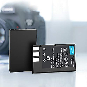 EN-EL9 EN EL9a Battery, LP Rechargeable Li-Ion Battery, Compatible with Nikon D40, D40X, D60, D3000, D5000 Cameras, Nikon MH-23 Charger