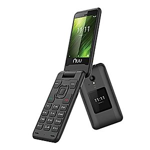 NUU Mobile F4L LTE Flip Phone (Verizon Certified)