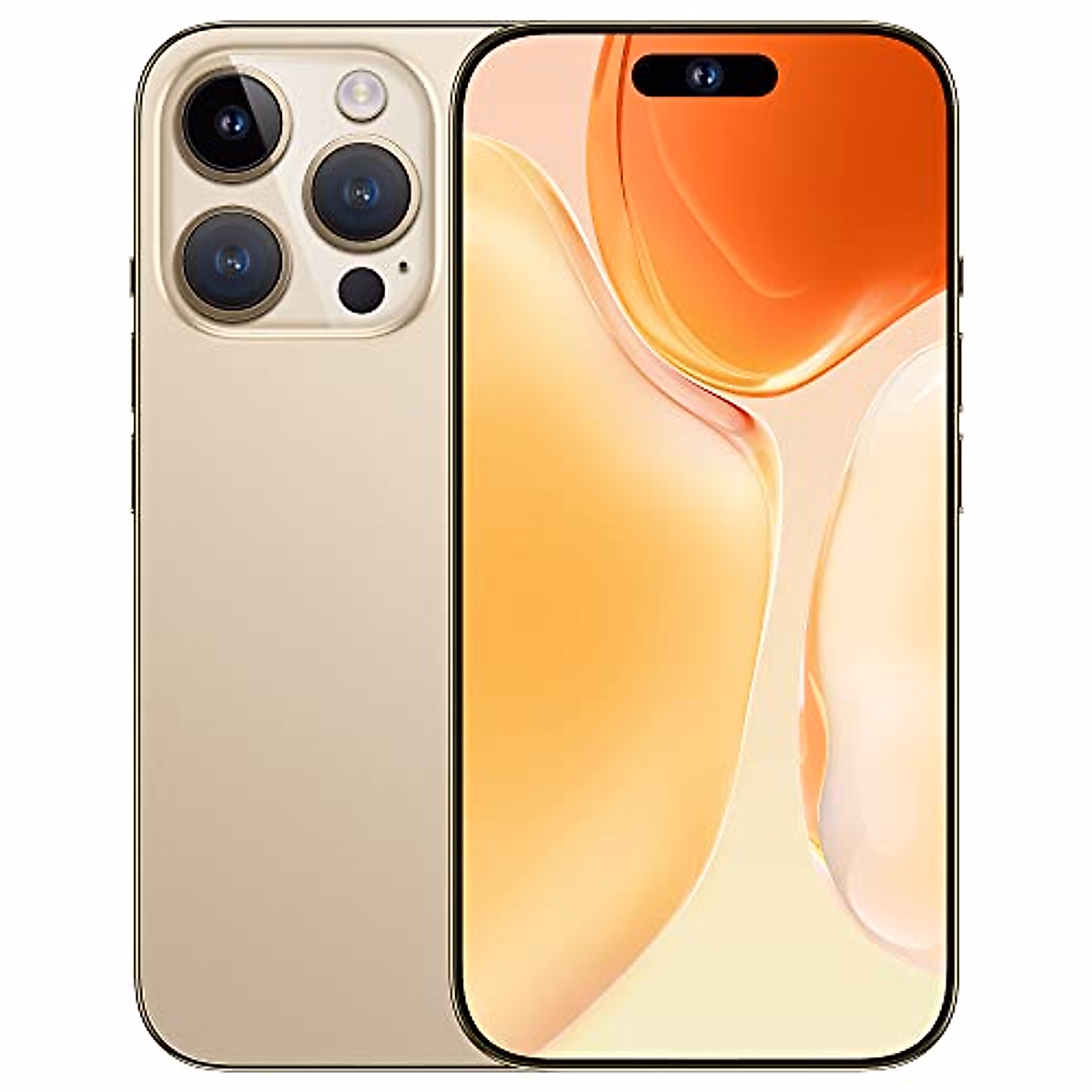 ExAchat A14 Pro 5G Unlocked Smartphone 108MP Camera 7300mAh 6.82" FHD+ Display 120HzD Cell Phone Unlocked 4GB+128GB/256GB Expandable Dual SIM Smart Phone,GPS Fingerprint/Face ID (White)