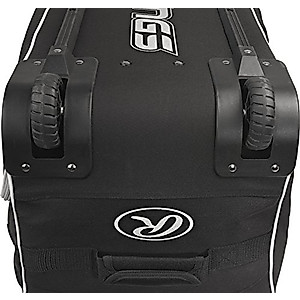 Rawlings | YADI Wheeled Catcher's Bag | Yadier Molina Model | Baseball/Softball | Black