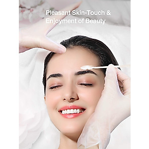 Elitehood 400 Pack Waxing Sticks Small Eyebrow Wax Sticks Wax Spatulas Small Wooden Waxing Applicator Sticks for Eyebrows & Face Hair Removal Sticks, Storage Containers Bundled