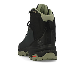 Salomon Women's Outback 500 GTX Backpacking Boots, Ebony/Black/SHADOW, 7.5