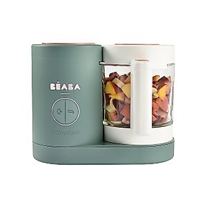BEABA Babycook Neo Baby Food Maker | Non-Toxic Glass & Stainless Steel | Trusted by Celebrity Moms | Sustainable Baby Food Processor | Global Leader | 34 Servings in 20 Mins