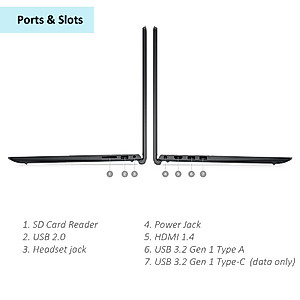 Dell Inspiron 15 3525 Laptop - 15.6" FHD Display for Business, AMD Ryzen 7 5700U(8-core, Beats i7-1265U) Processor, 32GB RAM, 1TB SSD, Long Battery Life, Wi-Fi, Bluetooth, HDMI, Windows 11 Home