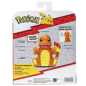 Pokemon Electronic & Interactive My Partner Charmander- Reacts to Touch & Sound, Over 50 Different Interactions with Movement and Sound - Dances, Moves & Speaks - Gotta Catch "˜Em All