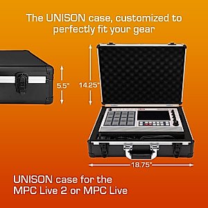 ANALOG CASES Akai MPC Live 2 / MPC Live Case - Ultra-Lightweight UNISON Hard Case