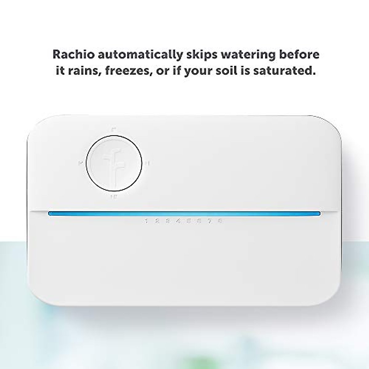 Rachio 8ZULW-C 3rd Generation: Smart, 8 Zone Sprinkler Controller, Works with Alexa