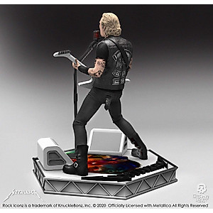 Knucklebonz - James Hetfield (Metallica) Limited Edition Collectible Statue (only 3000 Created) - Rock Iconz, Officially Licensed, Includes CoA