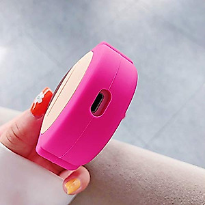 Sanyoo Compatible with Airpods 1/2 Case Soft Silicone, Cute 3D Cartoon Kawaii Animal Fun Funny Character Designer Skin Cover Air pods Case for Girls Kids Women Teens (Strawberry Bear)