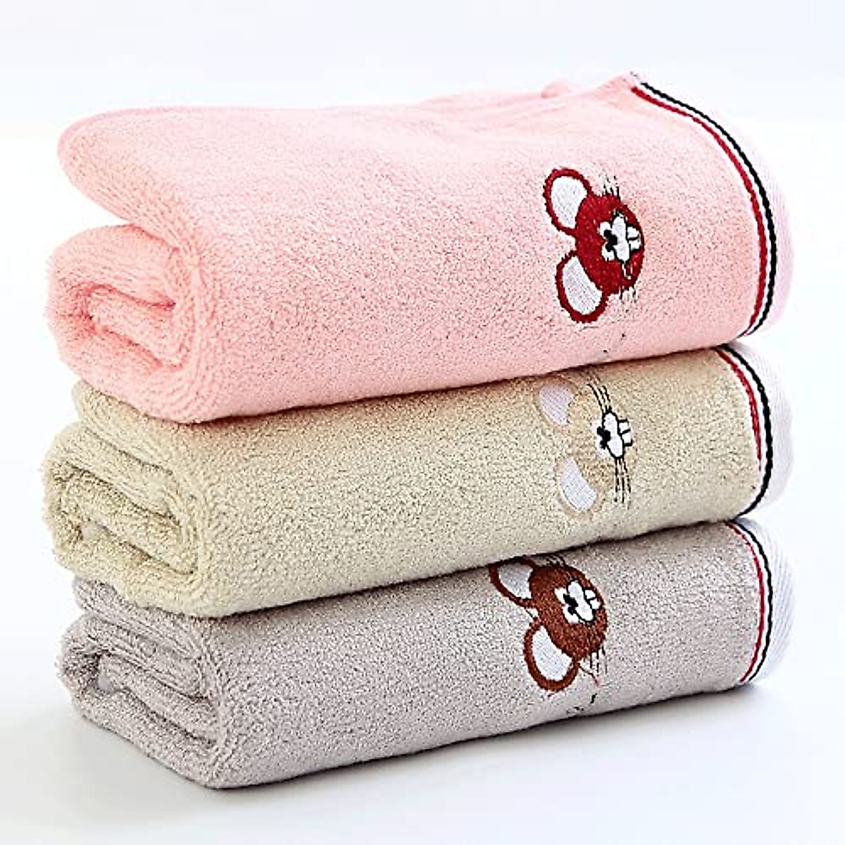 YTYZC Microfiber Towel Household Super Soft Absorbent Face Towel Womens Men Bath Towel Fiber Bathroom Washcloth (Color : D, Size : 1pcs)