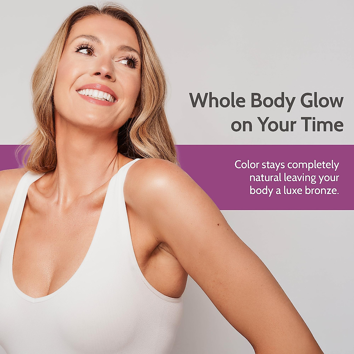 Fake Bake Flawless Self Tanning Mousse Streak-Free, Long-Lasting Natural Glow For All Skin Tones Women & Men - Sunless Tanner Includes Mitt For Easy Application, Black Coconut Scent - 6.7 oz