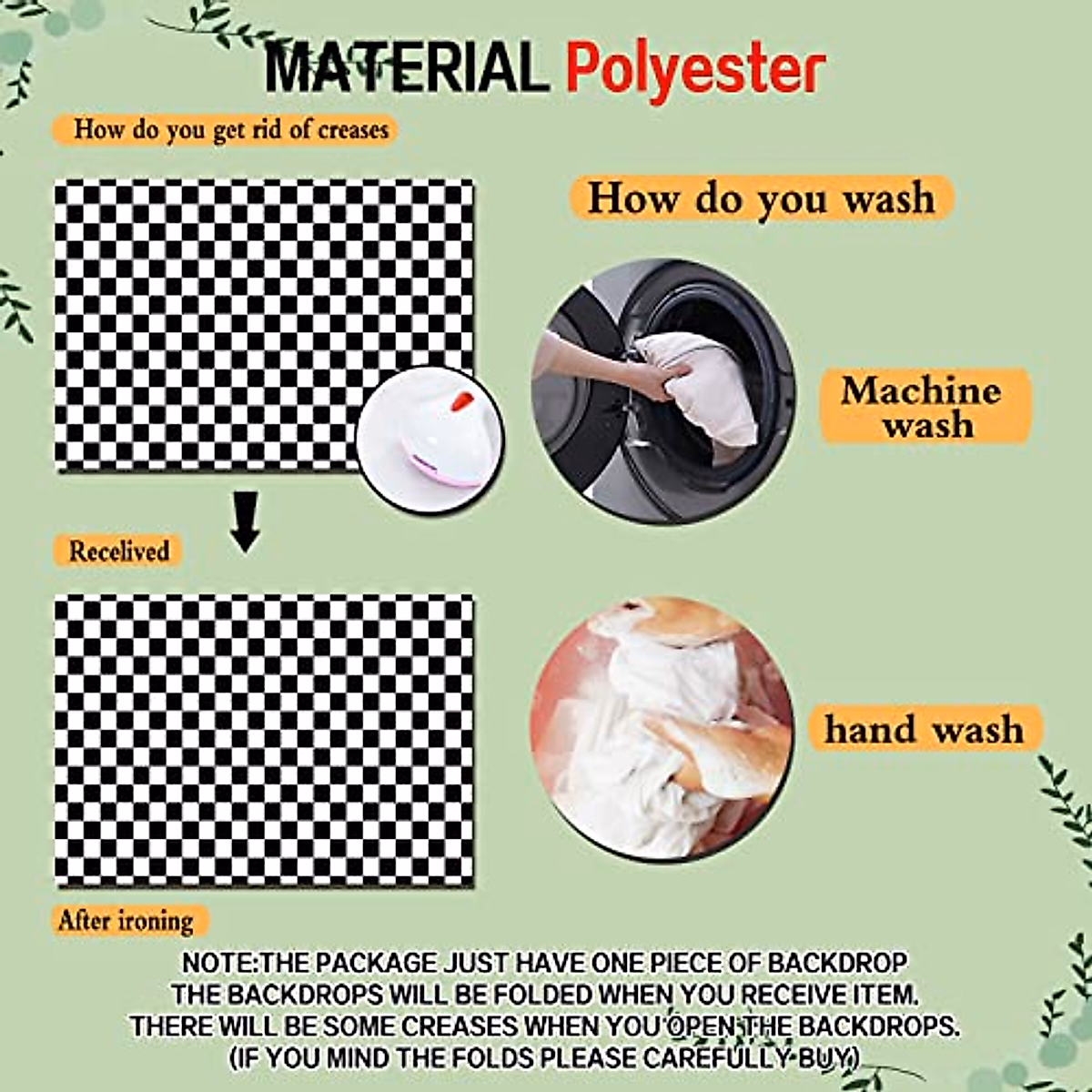 HQM Black and White Racing Checker Texture Grid Birthday Chess Board Theme Photography Backdrops Children Kids Birthday Party Supplies Newborn Baby Shower Photo Background Booth Props 7X5FT