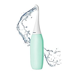 The Original HAPPYPO Butt Shower (Color: Mint) l Portable Bidet with Travel Bag l The Easy-Bidet 2.0 Replaces Wet Wipes and Shower Toilet l Portable Bidet for Travel