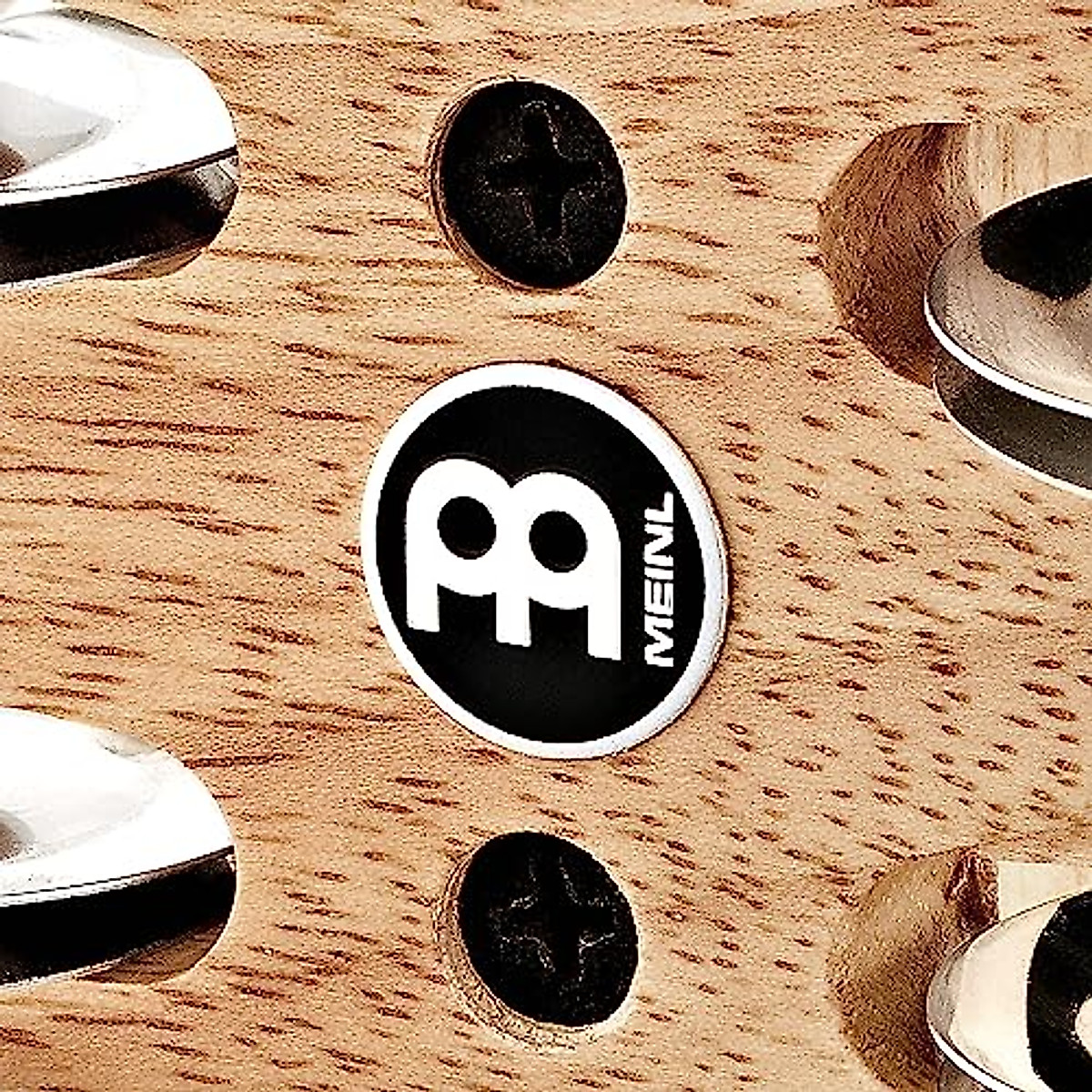 Meinl Percussion PHTA Professional Heel Tambourine with Adjustable Mount, inch