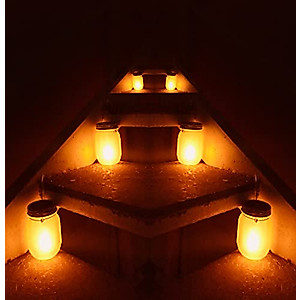 Solar Powered Garden Lights Outdoor Decorative, Moon Decor, Crackle Glass Ball Metal Garden Stake Light for Pathway, Lawn, Patio, Yard