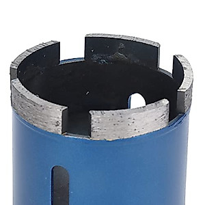 Diamond Core Drill Bits, Diamond Angle Grinder Hole Opener Hole Saws for Wet Drilling Ceramic Porcelain, Tiles,Glass, Marble, Granite(Blue)(35mm)