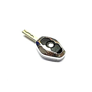 TX Racing Remote Key Cover (Silver Chrome) for BMW Diamond Remote Key