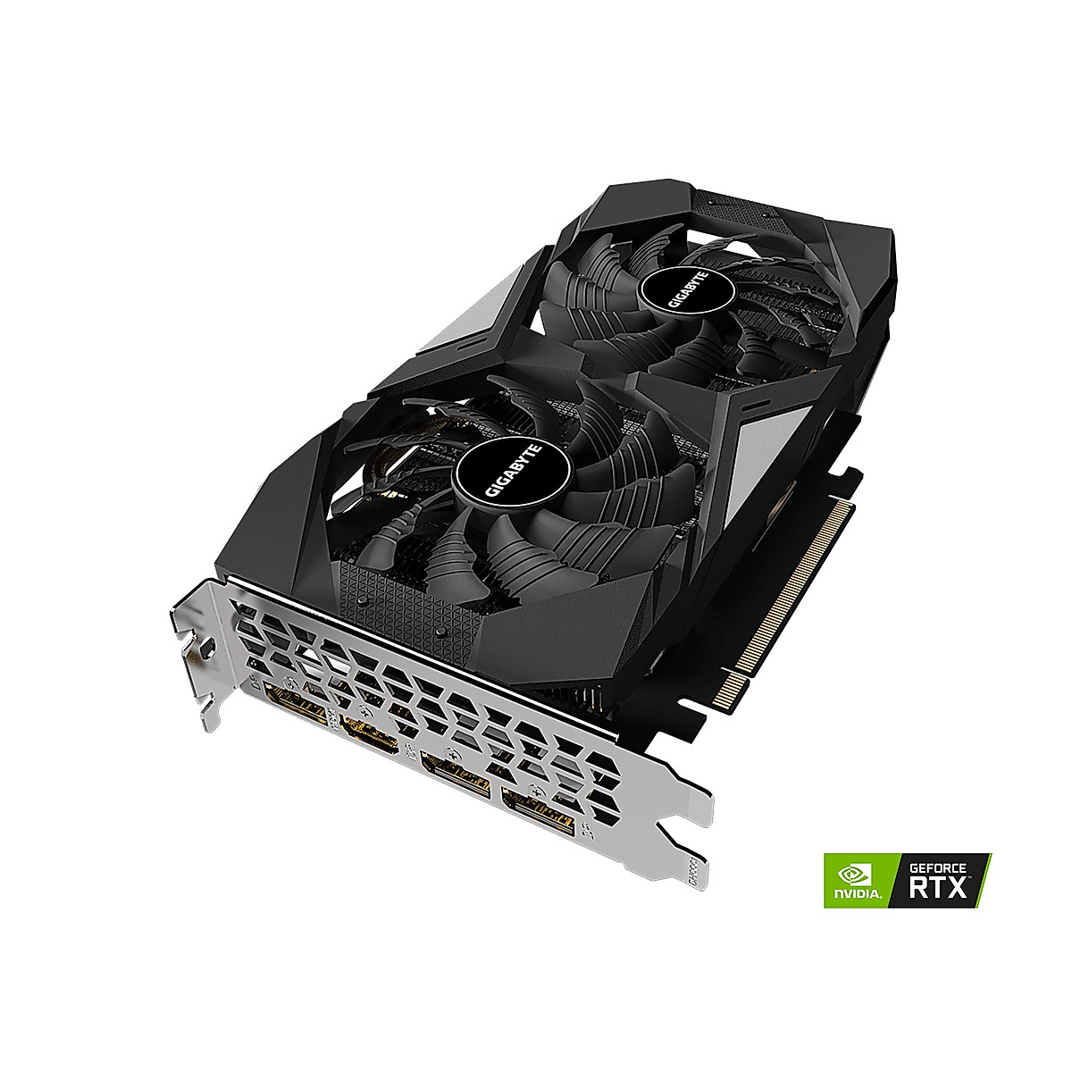 Gigabyte GeForce RTX 2060 D6 6G (rev. 2.0) Graphics Card, 2X WINDFORCE Fans, 6GB 192-Bit GDDR6, GV-N2060D6-6GD REV2.0 Video Card