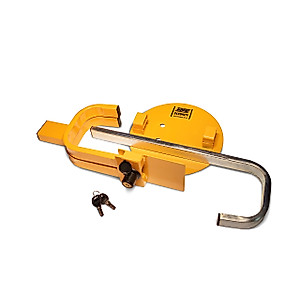 Maypole 8-10 inch Trailer Wheel Clamp, MP9061, Yellow