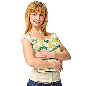 Book Sleeve for Book Lovers with Zipper, Book Nerd Book Protector, Book Covers for Hardcover Washable Multifunctional Book Sleeves Fits Most Standard Paperbacks, Medium 11 Inch X 9 Inch Gray Orange