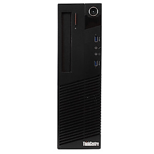 Lenovo ThinkCentre M93p Small Desktop Computer (SFF) | Quad Core Intel i5 (3.8GHz Turbo) | 16GB DDR3 RAM | 500GB SSD Solid State + 1TB | WiFi-5G + Bluetooth | Win 10 Pro | Home or Office PC (Renewed)