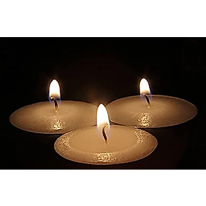 Ohr Mini Tealight Candles - 50 Pack Bulk Tea Lights Candles - White Tealights Unscented - 1 Hour Burn Time