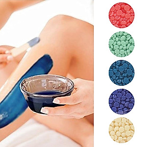 SULLMAR Wax Beads,Wax Beads，Hard Wax Beads, Wax for Painless Hair Removal Includes Hard Wax Beads (3.5 oz Hard Wax Beads)