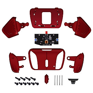 Turn RISE to RISE4 Kit – Redesigned Scarlet Red K1 K2 K3 K4 Back Buttons Housing & Remap PCB Board for PS5 Controller eXtremeRate RISE & RISE4 Remap kit - Controller & Other Accessories NOT Included