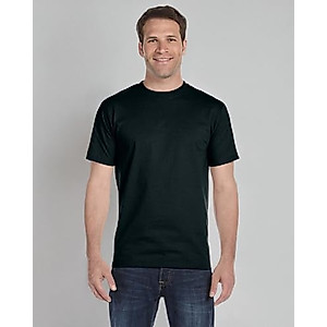 Hanes 6.1 oz. Beefy-T Tall, LT, BLACK