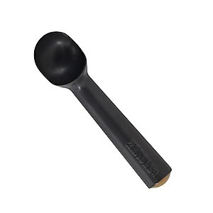 Zeroll 1020-ZT Aluminum Zerolon Anodized Commercial Ice Cream Unique Liquid Filled Heat Conductive Handle,Easy Release 40 Scoops per Gallon Made in USA, 2-Ounce, Black