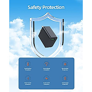 5FT Fast Quick 3.0 Wall Charger Fit for Samsung Galaxy J7 / J3 / J8 / J6 / J6+ / J5 / J4 / J4+ / J2 / J1 / Prime/Pro / J7 Sky Pro 2018 2017 Phone AC Adapter Power Supply Cord