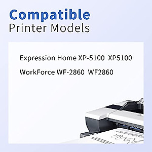 myCartridge SUPRINT 202XL Ink Cartridge Remanufactured Ink Cartridge Replacement for Epson 202XL 202 XL Black use with Expression Home XP5100 XP-5100 Workforce WF-2860 WF2860 Printer 2 Black 202