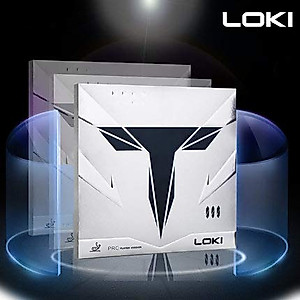 Loki T3 (Thor-3) Red Table Tennis Rubber , Maximum Sponge thickess