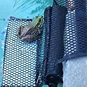 KHTS6310 ® The Original Made in USA Critter Pool Escape Net-Animal Escape Ramp for Pools- Save Critters in Swimming Pool Device-Frog Pool Escape-Mice-Rats -etc.