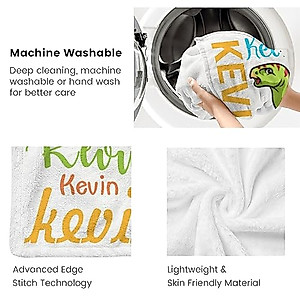 YMDLQDP Custom Name Blanket with Dinosaur Personalized Kids Blanket for Birthday Halloween Customized Throw Blankets Cute Animal Blanket for Bed Couch Camping