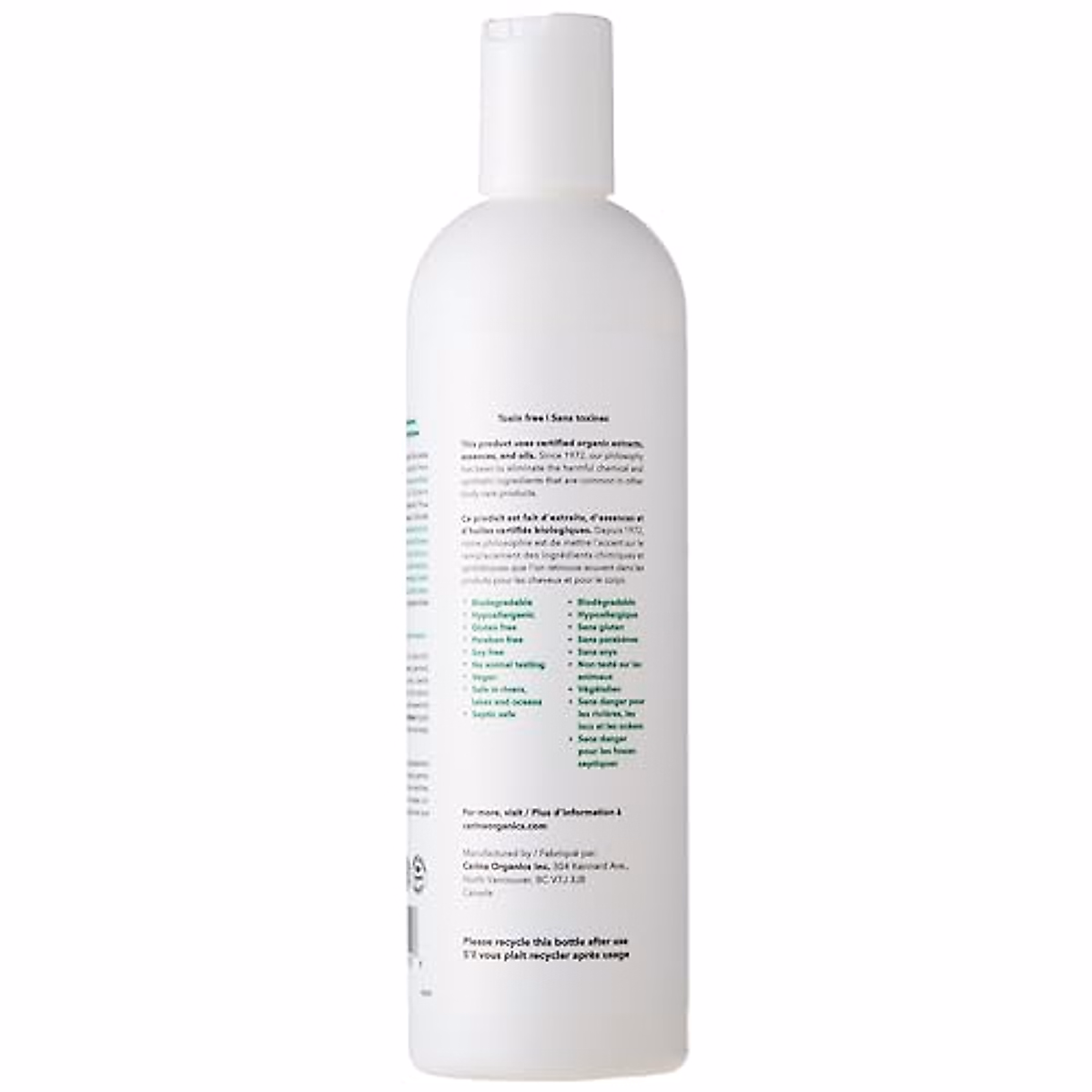 Carina Organics Unscented Extra Gentle Shampoo, 360 Milliliters