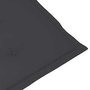 imasay Deck Chair Cushion Anthracite (29.5"+41.3") x19.7"x1.2"