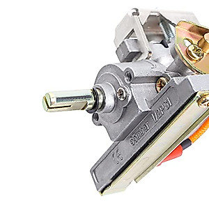 LS'BABQ BBQ Gas Grill Valve Replacement Parts for Bull OEM 16525,Thrower Valve LP for Bull Angus and Brahma Natural Gas Grill,Orifice Hole Size 1.6mm