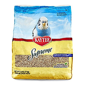 Kaytee Supreme Bird Food For Parakeets, 5-Lb Bag