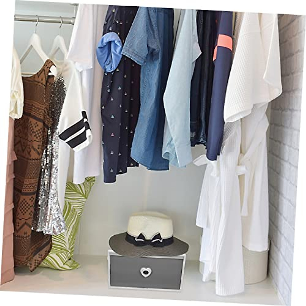 Cabilock Box Underwear Storage Box Clothes Dividers Makeup Organizer Box Makeup Organiser Panty Organizer Cabinet Closet Sock Drawer Organizer Sock Box Household Storage Box Storage Case Pp