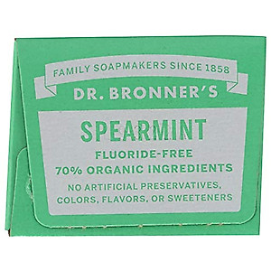 Dr. Bronner’s - All-One Toothpaste (Spearmint, 5 Ounce)