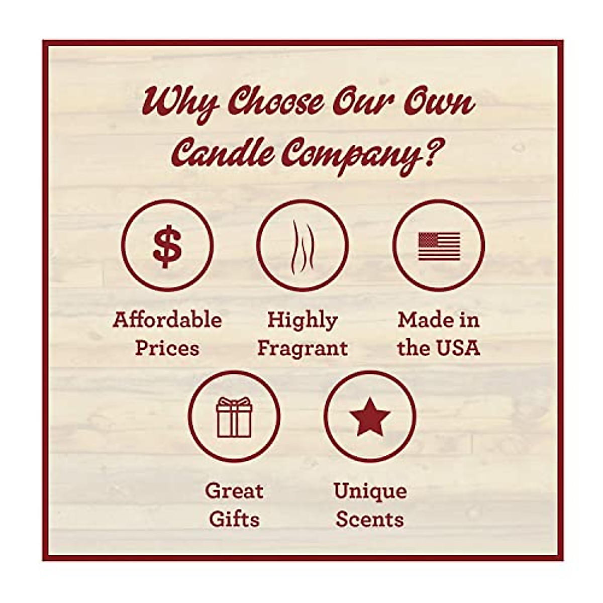 Our Own Candle Company Smell My Nuts Scented 13 oz Mason Jar Candle - Made in The USA