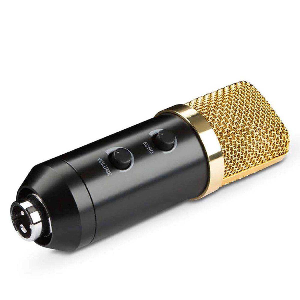 RICA-J Condenser Microphone, Cardioid Condenser Microphone, USB Microphone with Stand, 3.5mm Studio Condenser Mic with Shock Mount and Pop Filter