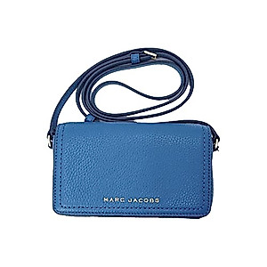 Marc Jacobs H107L0FA21-422 Stellar With Gold Hardware Women's Groove Leather Mini Crossbody Bag