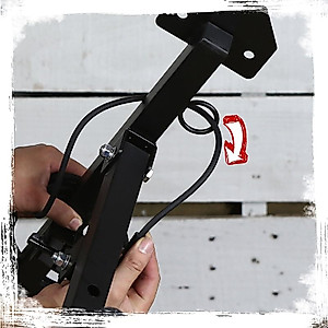 Premium PA Speakers Wall Mount Brackets By GRIFFIN | Set Of 2 All Steel Pro-Audio Speaker 35mm Pole Holder | Securing Locking Pin & 3 Horizontal Level Tilt Adjustments | On Stage Studio Monitor Stands