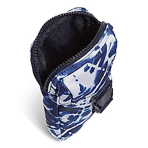 Vera Bradley Women's Recycled Lighten Up Reactive Convertible Belt Bag Sling Crossbody Bag, Island Tie-Dye, One Size